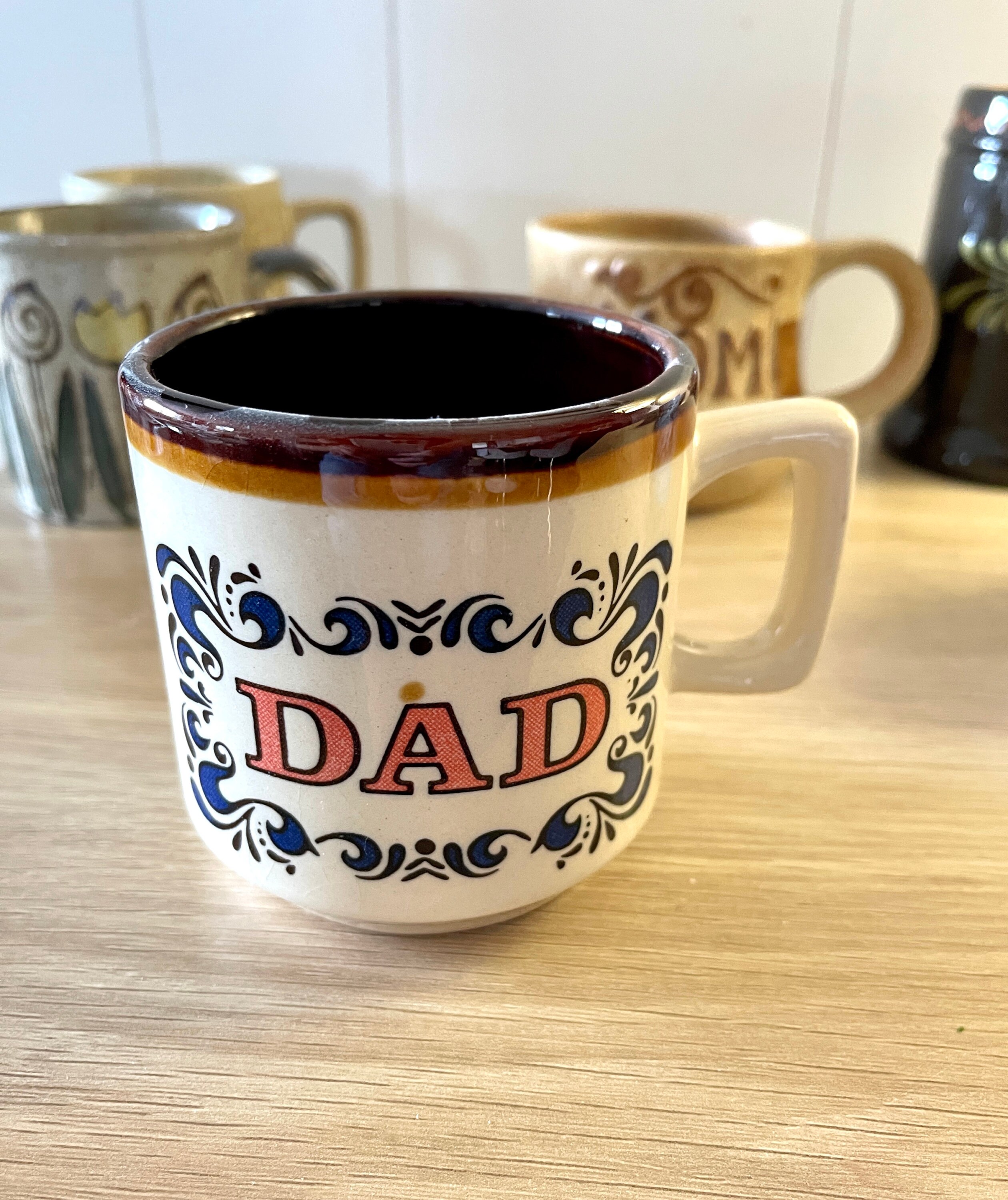 Vintage 60s/70s Stoneware Mugs SOLD INDIVIDUALLY Retro Hot - Etsy