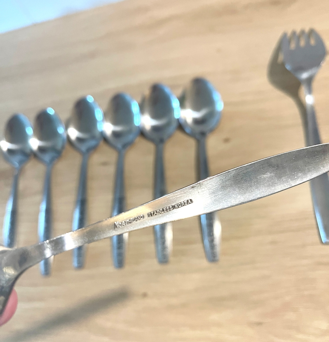 Vintage Northland Stainless Korea Roses Flatware Replacement Pieces ...