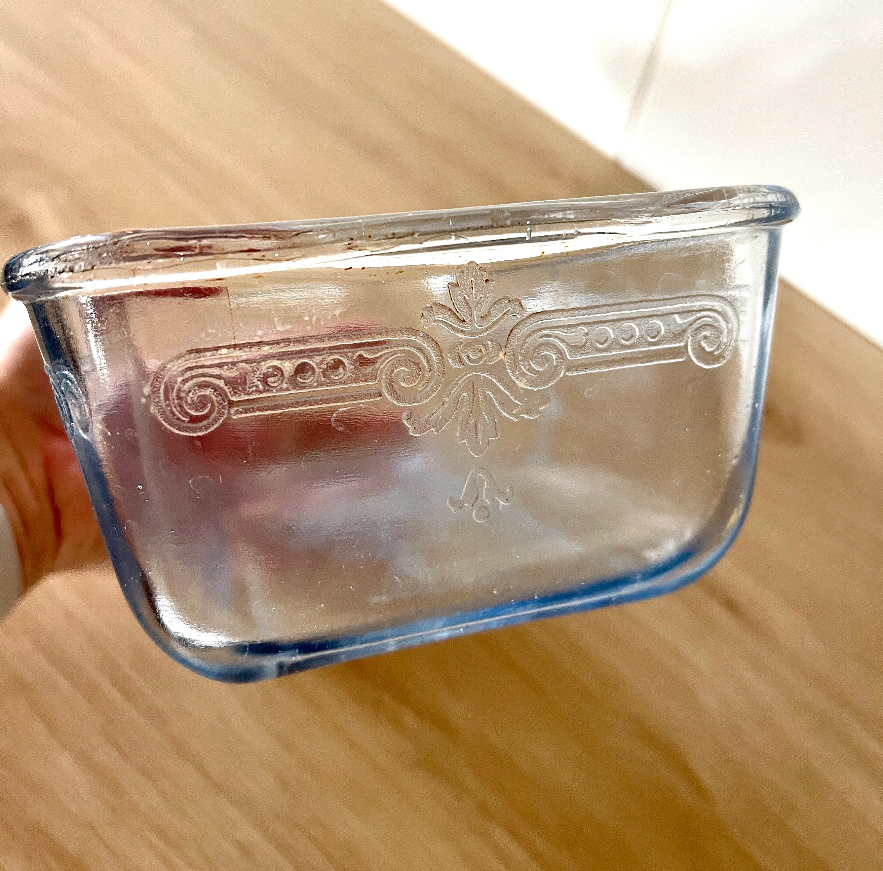 Vintage 1940s Fire King Sapphire Blue Leftover Loaf Pan - Etsy