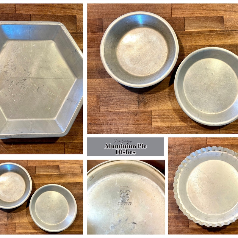 Vintage Aluminum Pie Pans - Etsy