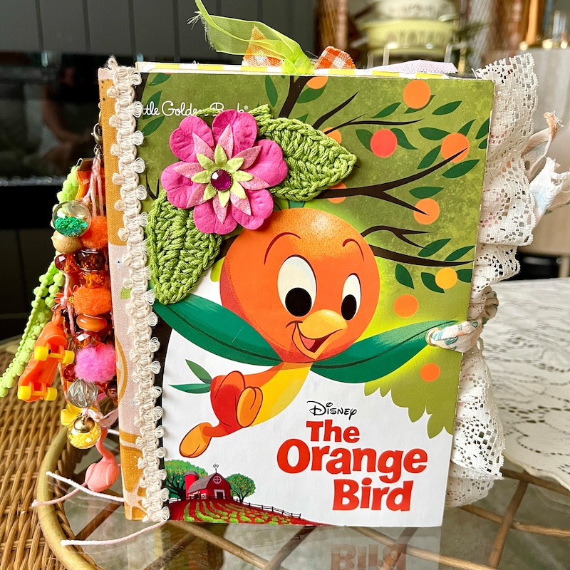Orange Journal - Etsy