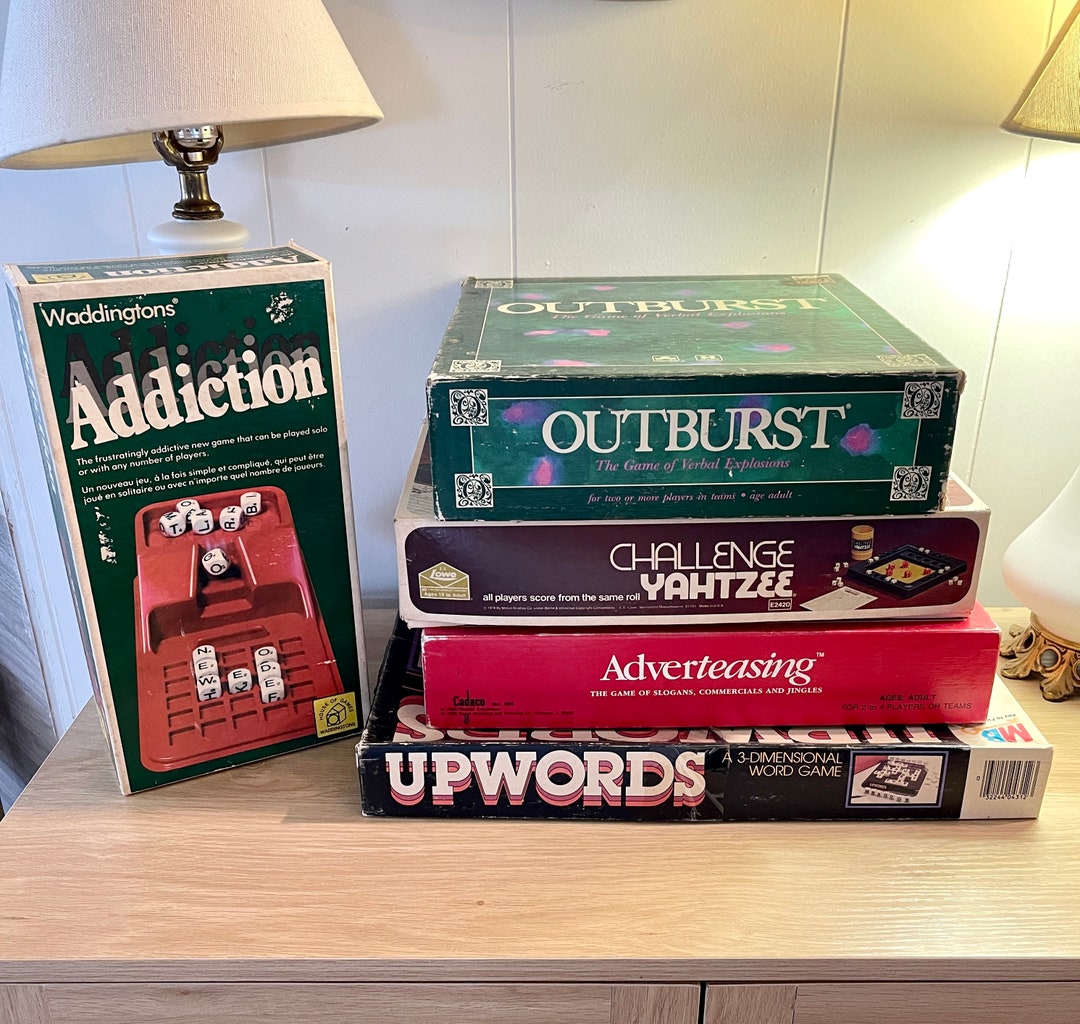 Vintage 70s - 80s Board Games Family Game Night SOLD INDIVIDUALLY Retro ...