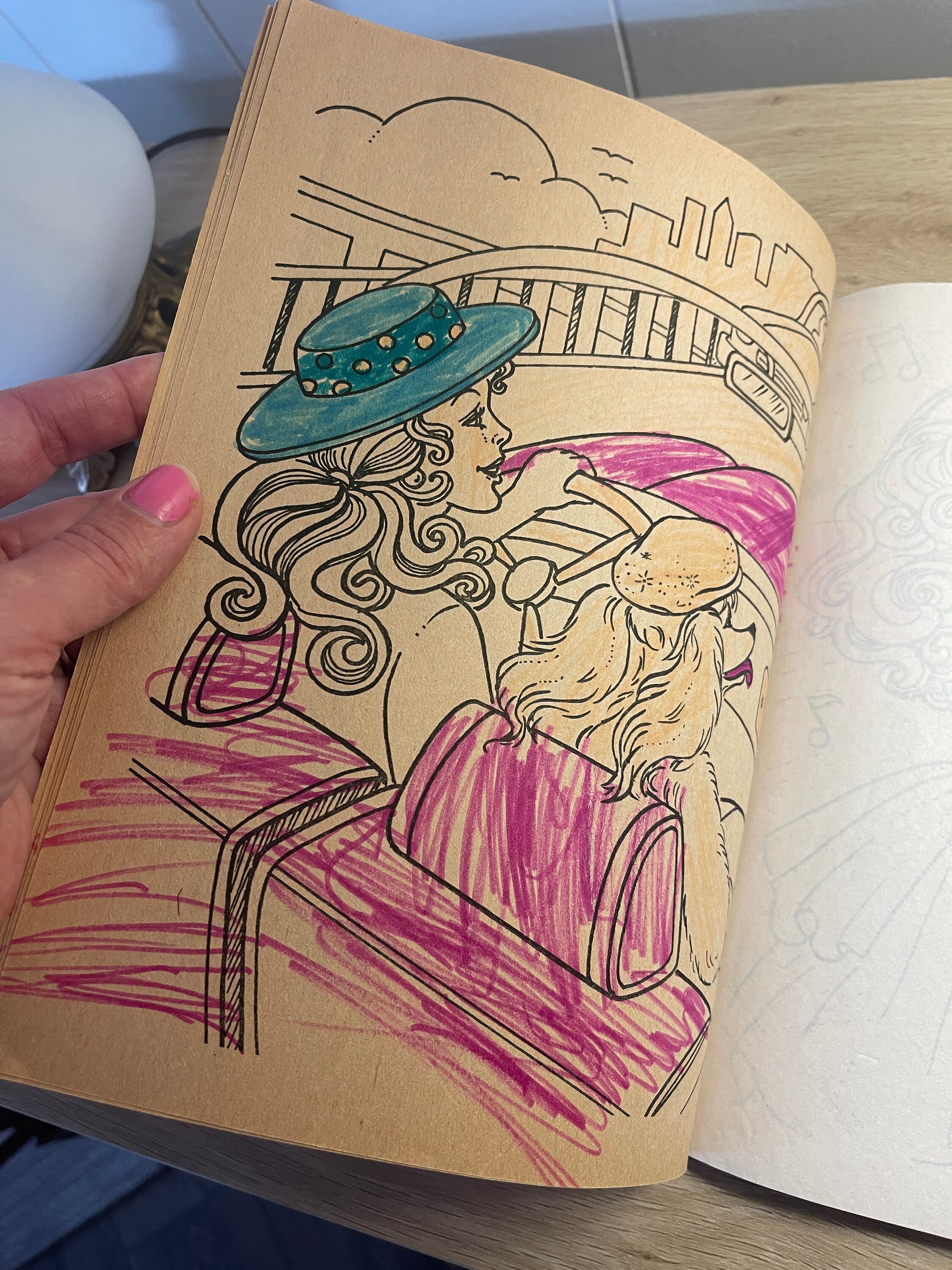 Vintage 1985 Barbie Trace & Color Book by Golden RARE Coloring - Etsy