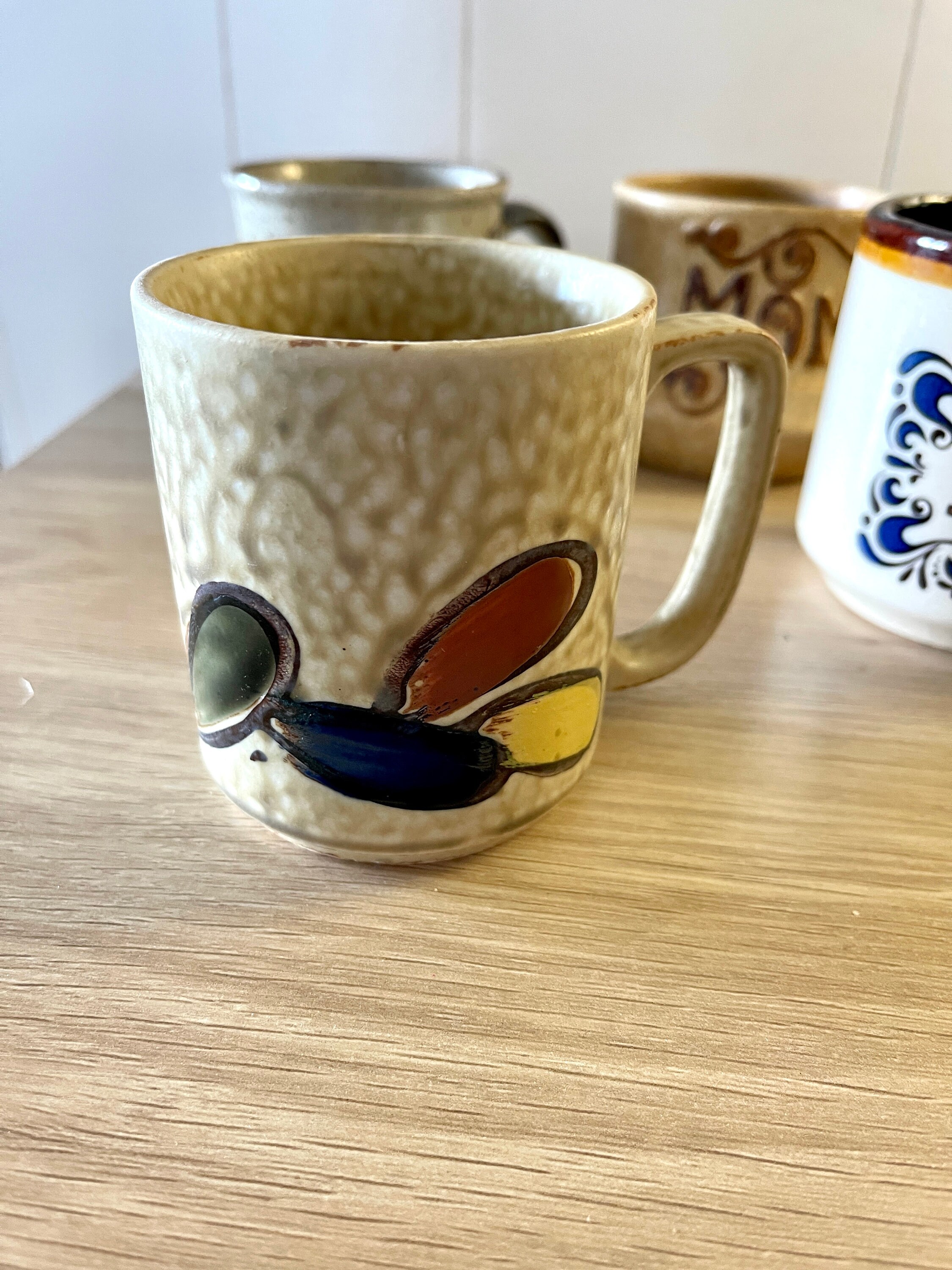 Vintage 60s/70s Stoneware Mugs SOLD INDIVIDUALLY Retro Hot - Etsy