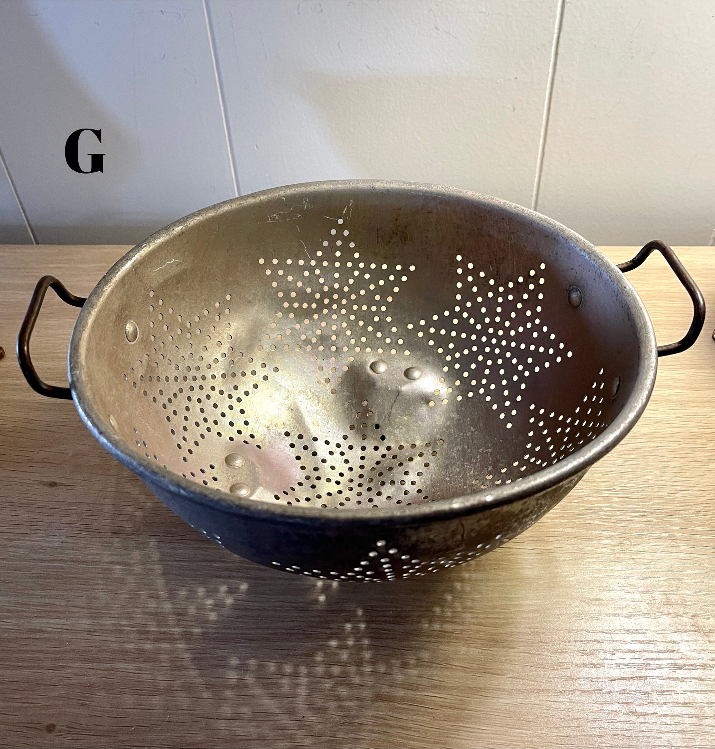 Vintage Mid Century Colander Strainers SOLD INDIVIDUALLY Starburst Star ...