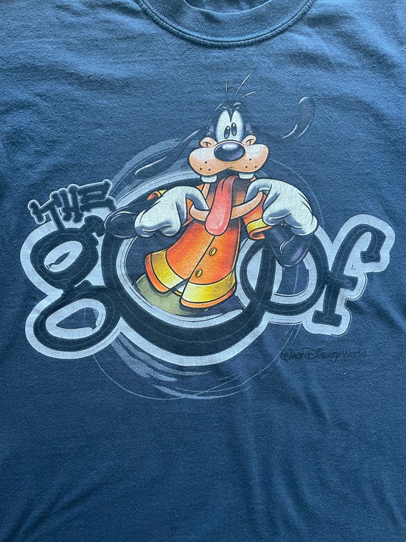 Rare Retro Disney World Goofy "The Goof" Vintage T-sh… - Gem