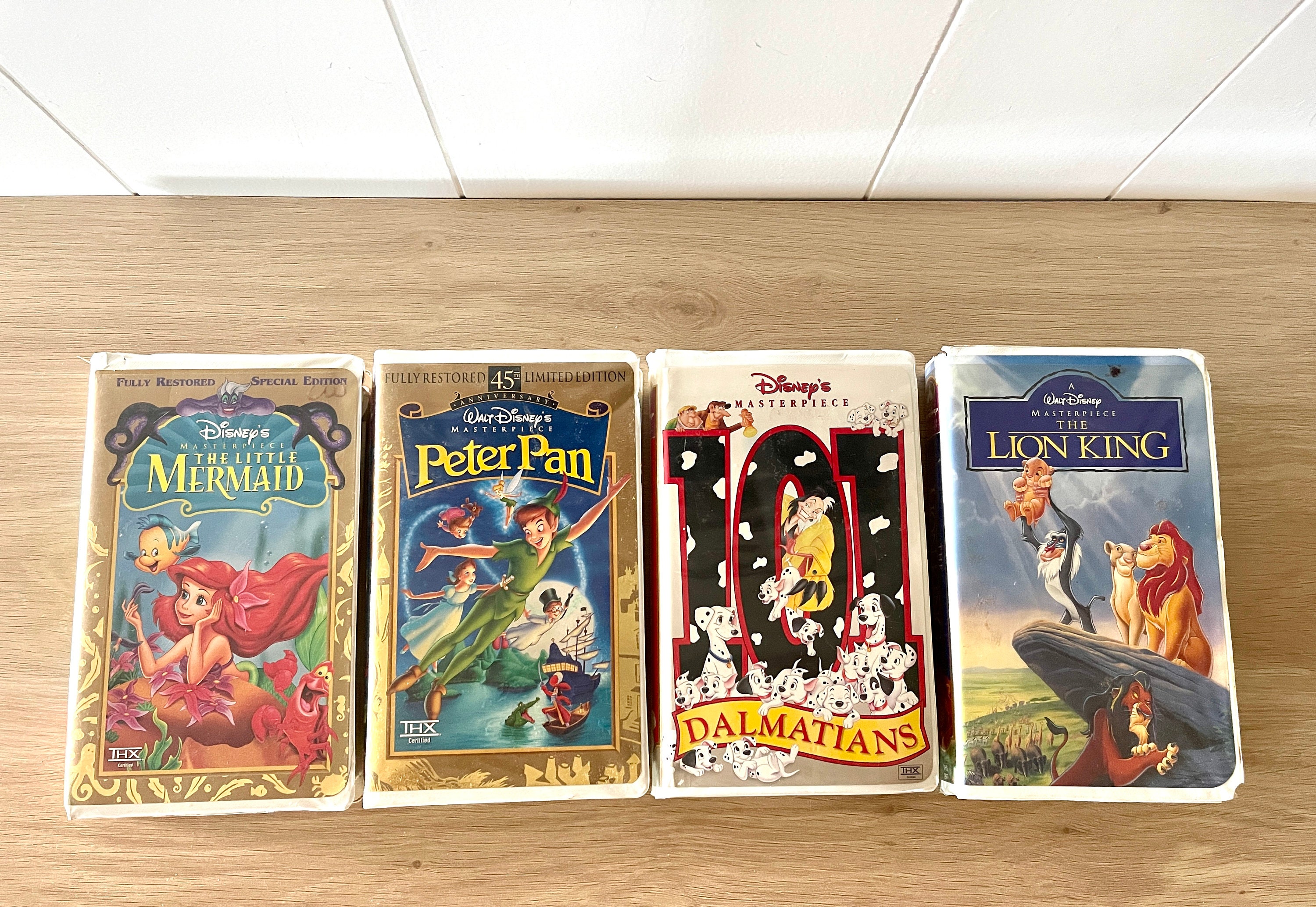 Vintage Walt Disney Masterpiece Collection VHS Tapes Movies SOLD ...