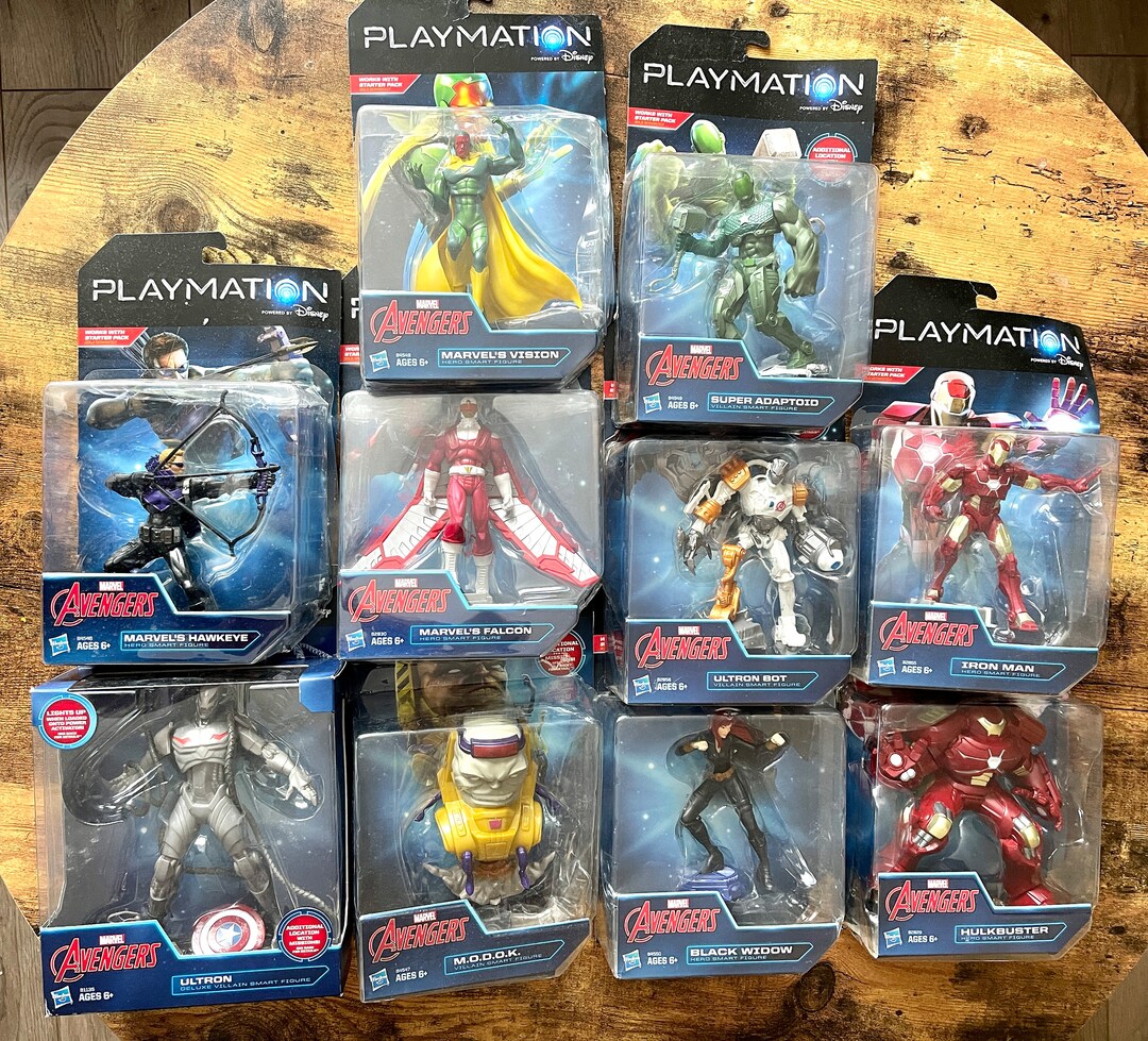 Disney's Marvel Avengers Playmation Action Figures Collectable ... Disney's Marvel Avengers Playmation Action Figures Collectable ...