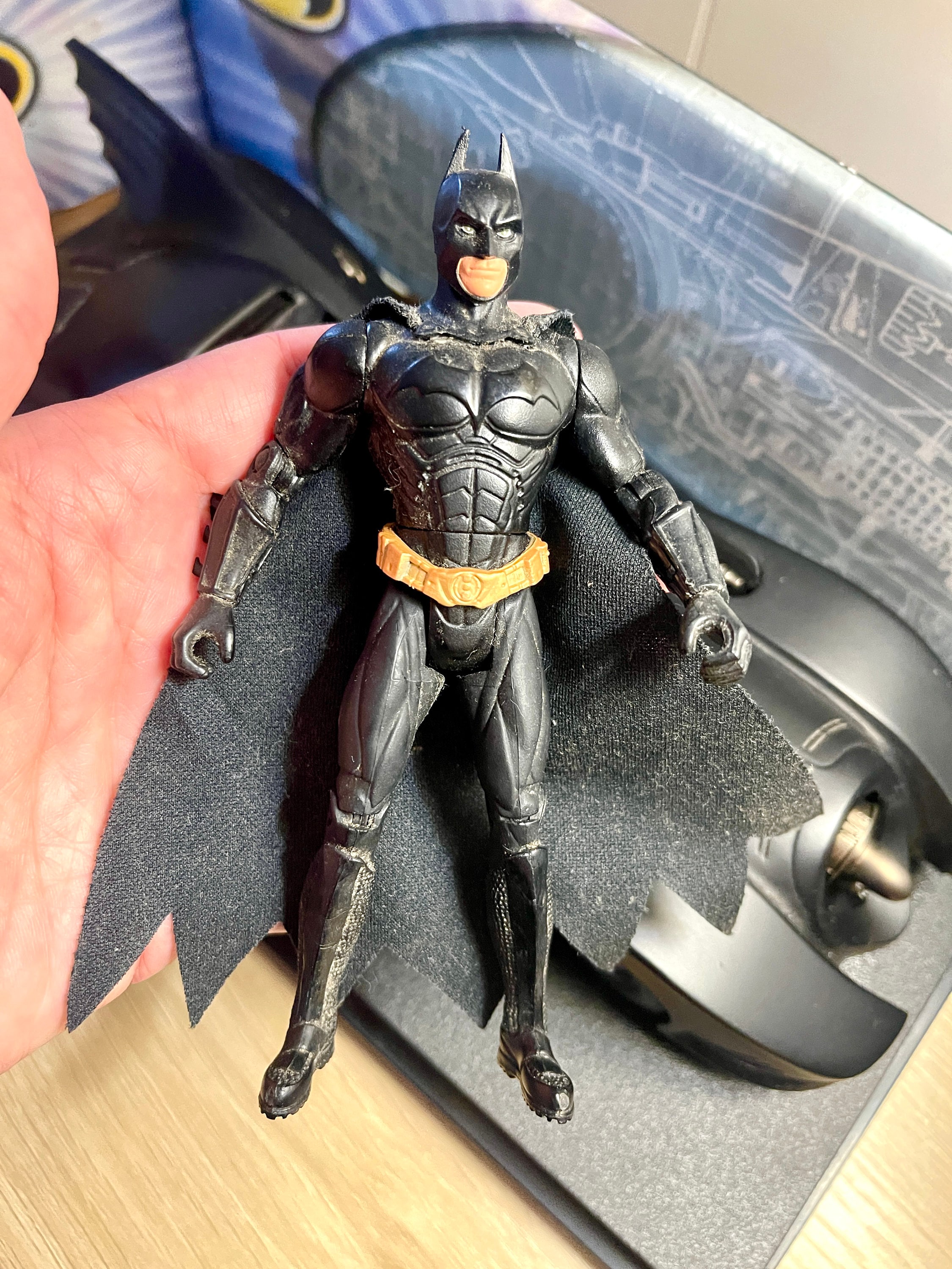 Vintage Y2K RARE Mattel Batmobile & Batman 6 Action - Etsy