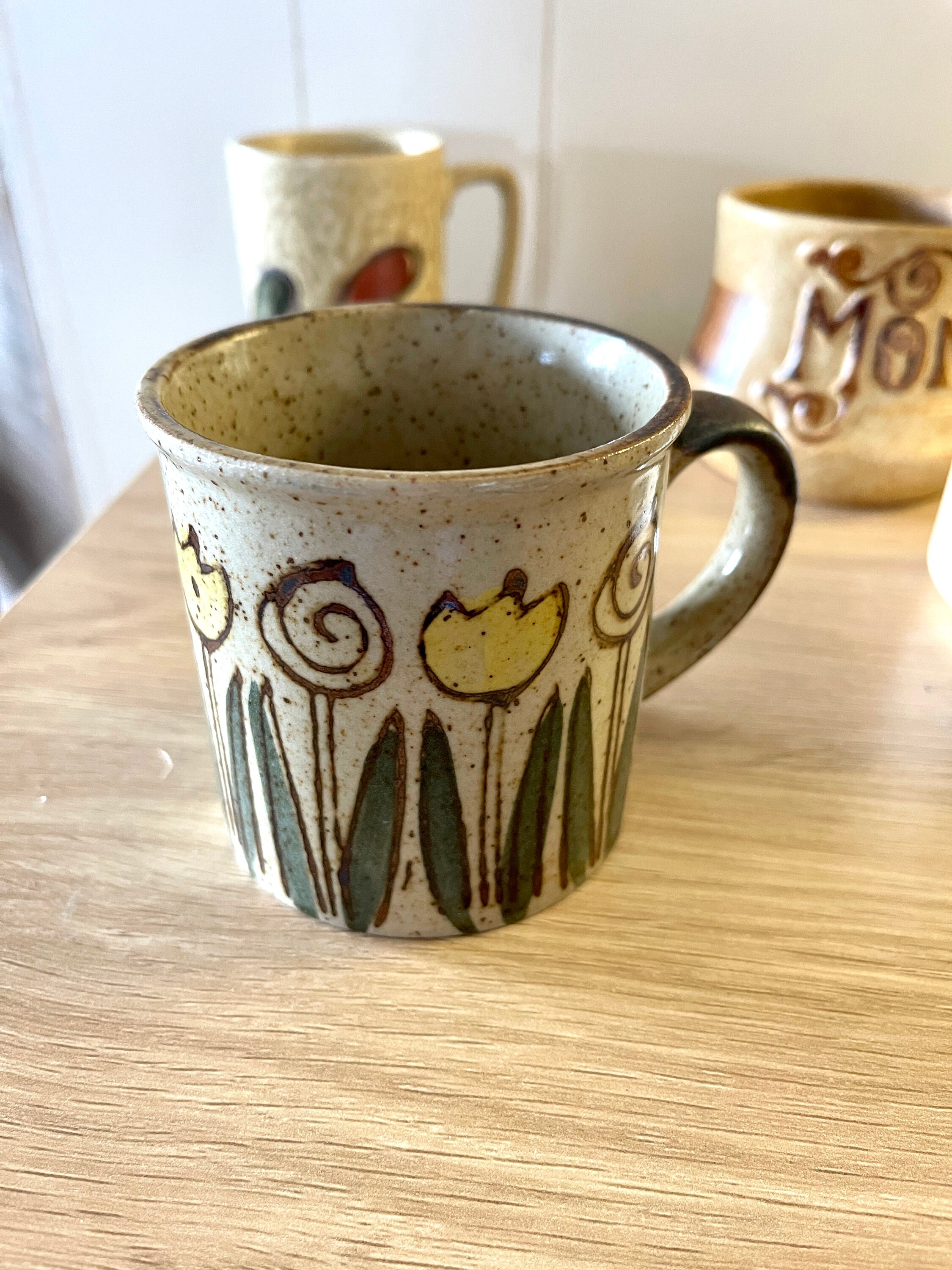 Vintage 60s/70s Stoneware Mugs SOLD INDIVIDUALLY Retro Hot - Etsy