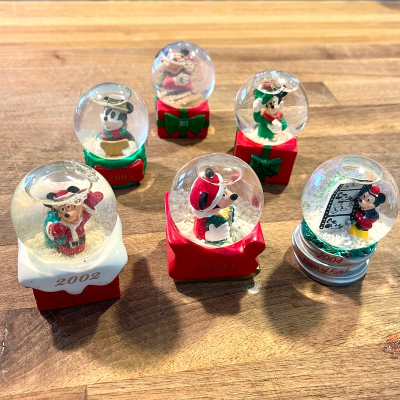 Mickey Mouse Snow Globe - Etsy