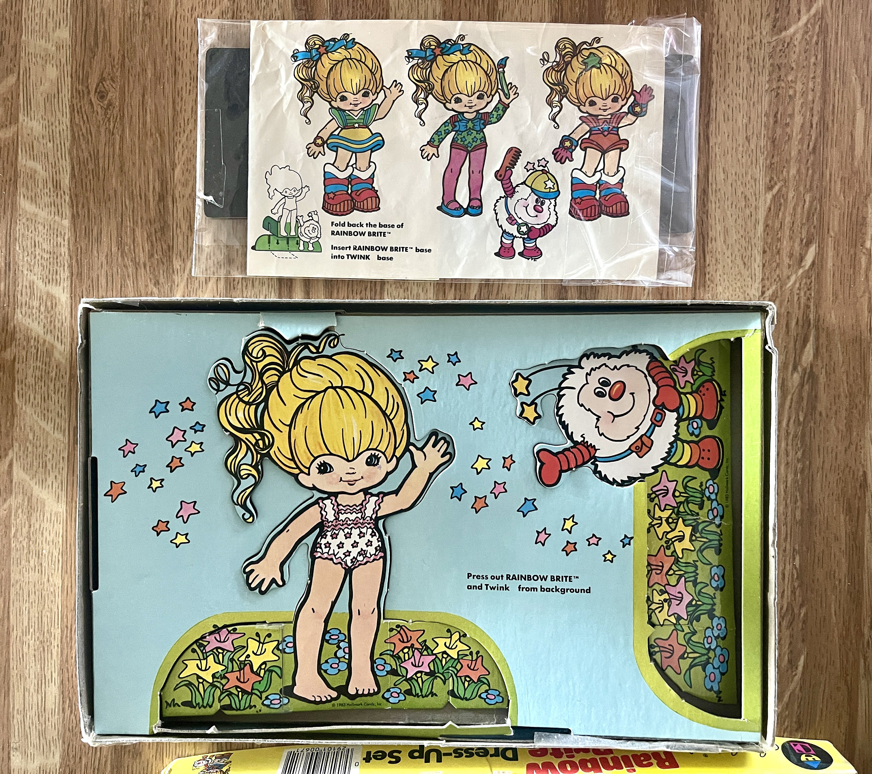 Vintage 1983 Rainbow Brite Colorforms Dress-up Set in Original - Etsy