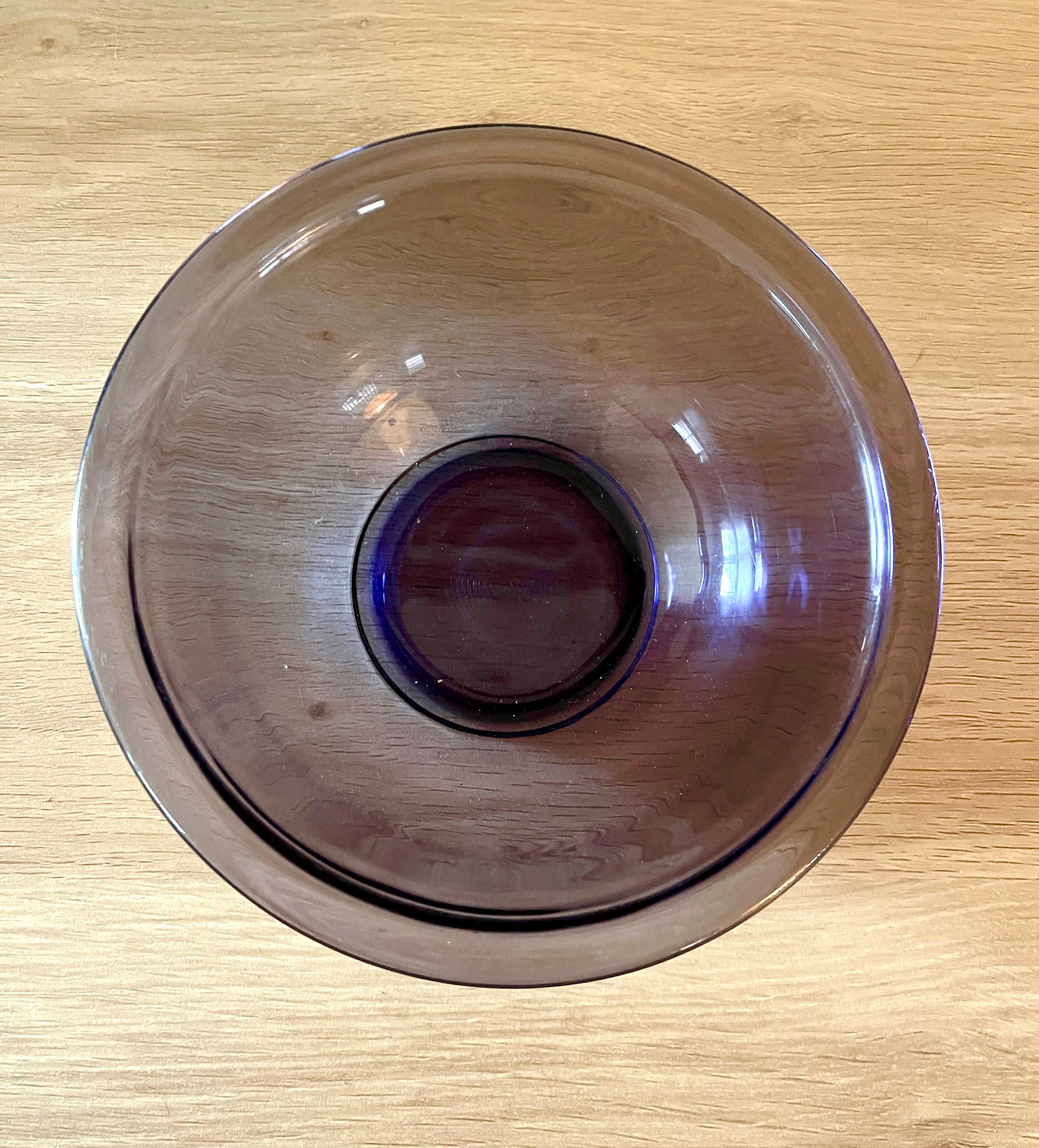 RARE Vintage 1980s Purple Amethyst Pyrex Mixing Nesting Bowl 322 1L 7 ...