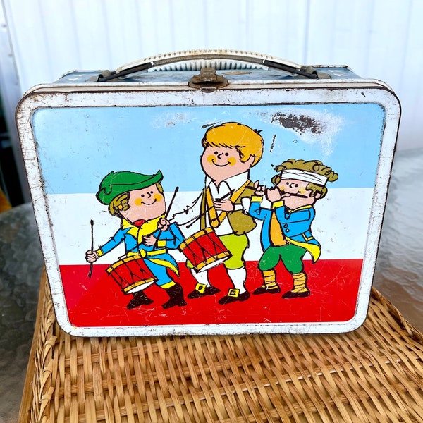 Metal Lunchbox 70s - Etsy
