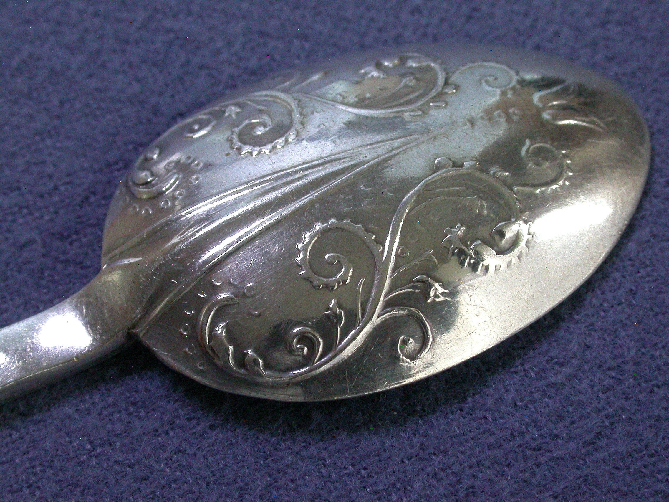 Edwardian Set of Six Britannia Silver .958 Reproduction William & Mary ...