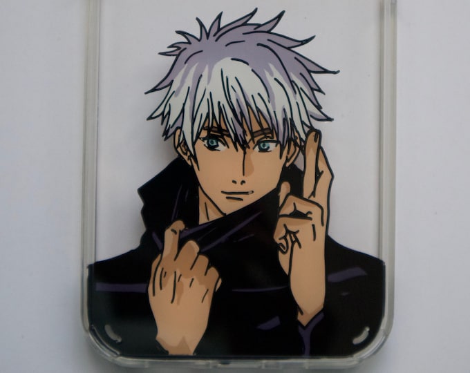 Jujutsu Kaisen Gojo - Hand-painted Anime Phone Case for iPhone 12 - Etsy UK