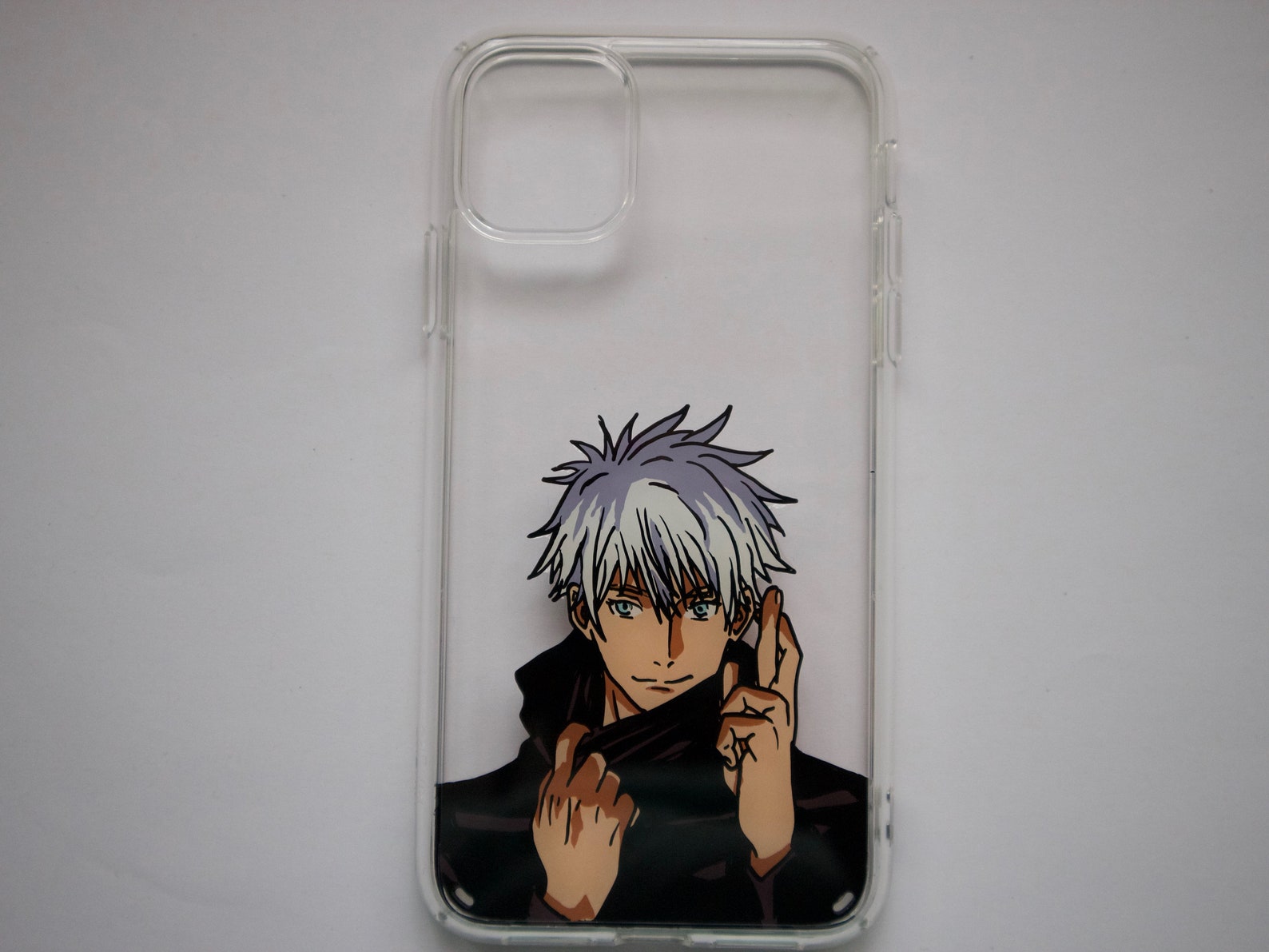 Jujutsu Kaisen Gojo Hand-painted Anime Phone Case for iPhone - Etsy