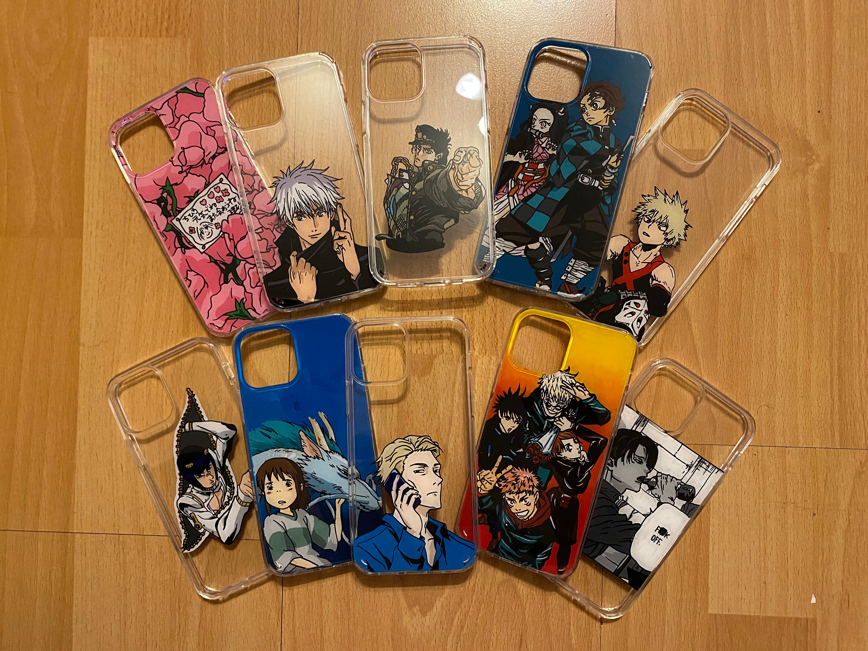 Jujutsu Kaisen Gojo Hand-painted Anime Phone Case for iPhone 12 - Etsy UK