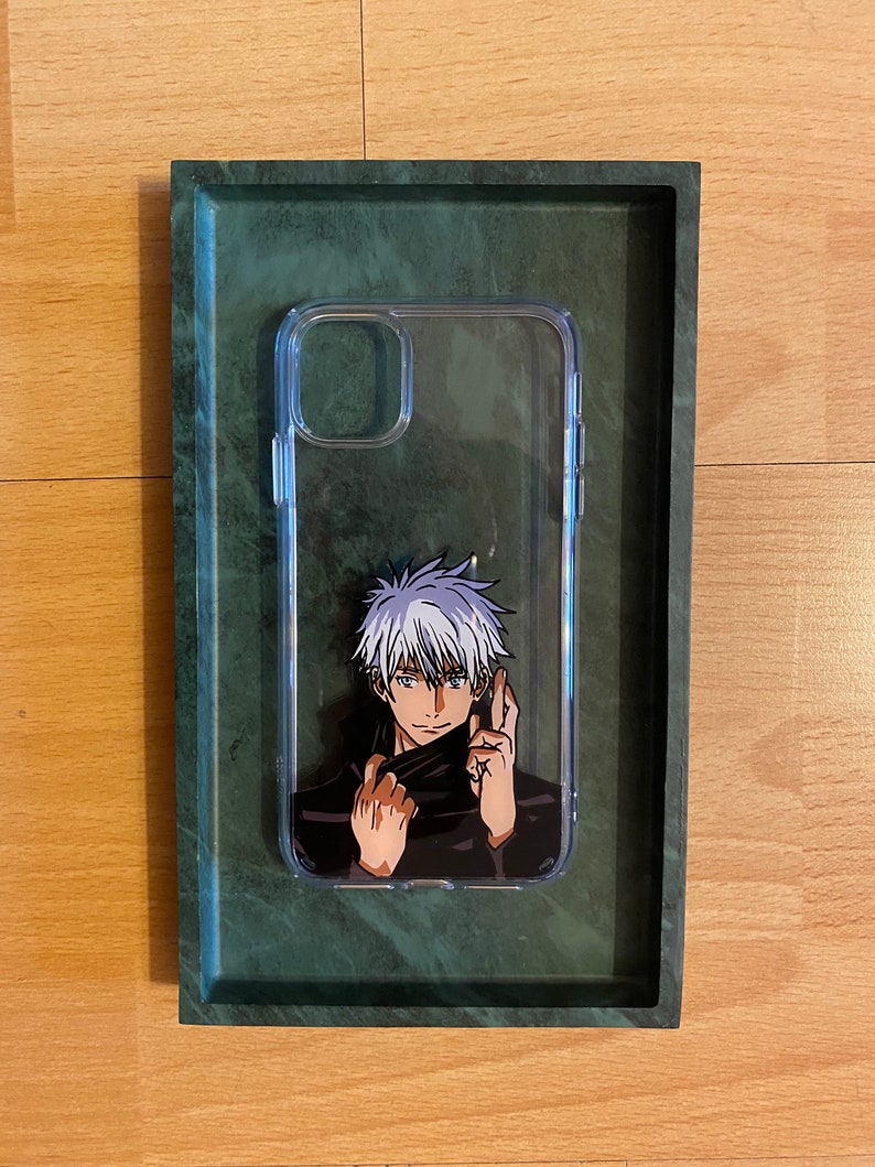 Jujutsu Kaisen Gojo Hand-painted Anime Phone Case for iPhone - Etsy