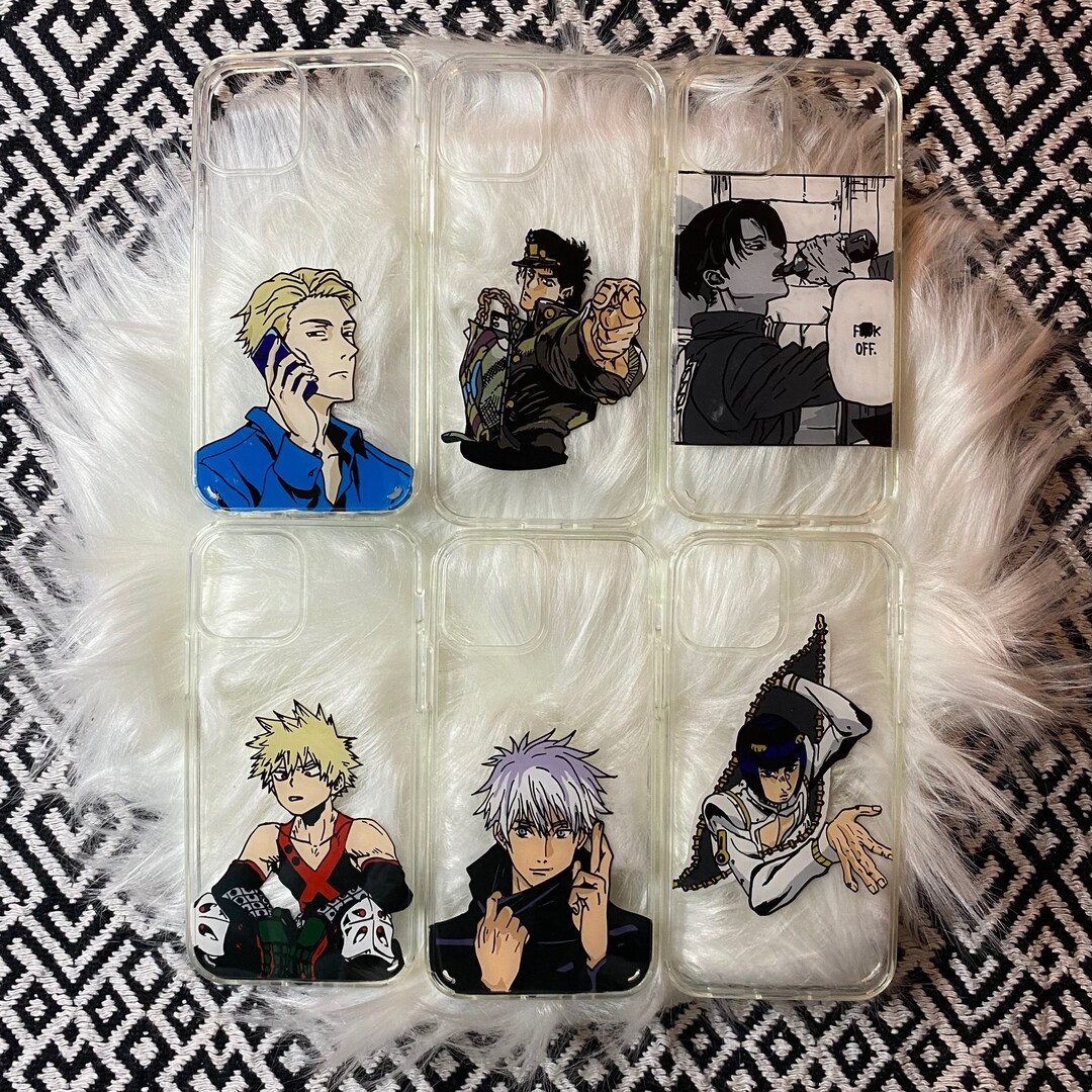 Made to Order Hand-painted Anime Character Phone Case - Etsy UK
