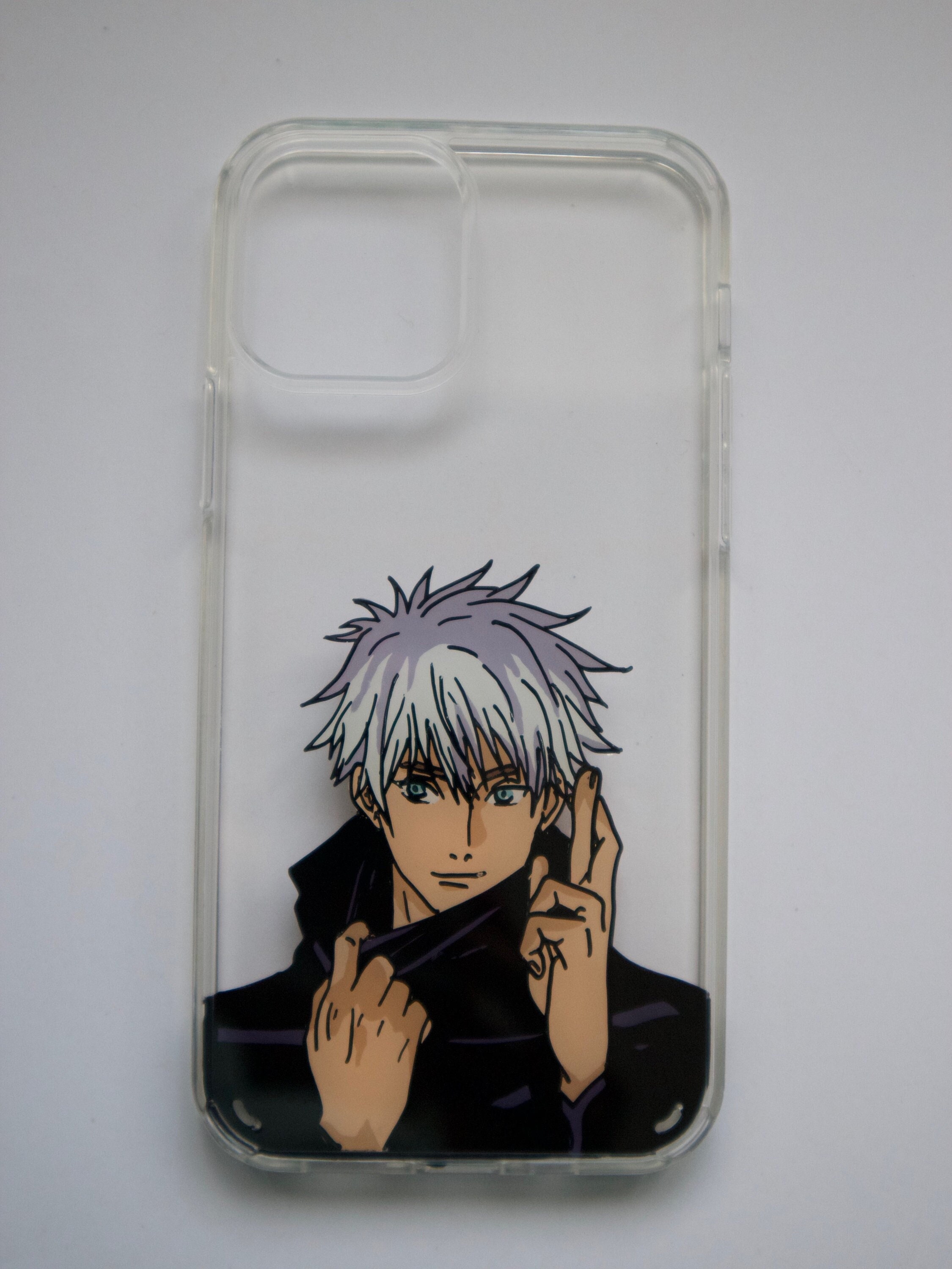 Jujutsu Kaisen Gojo Hand-painted Anime Phone Case for iPhone 12 - Etsy UK