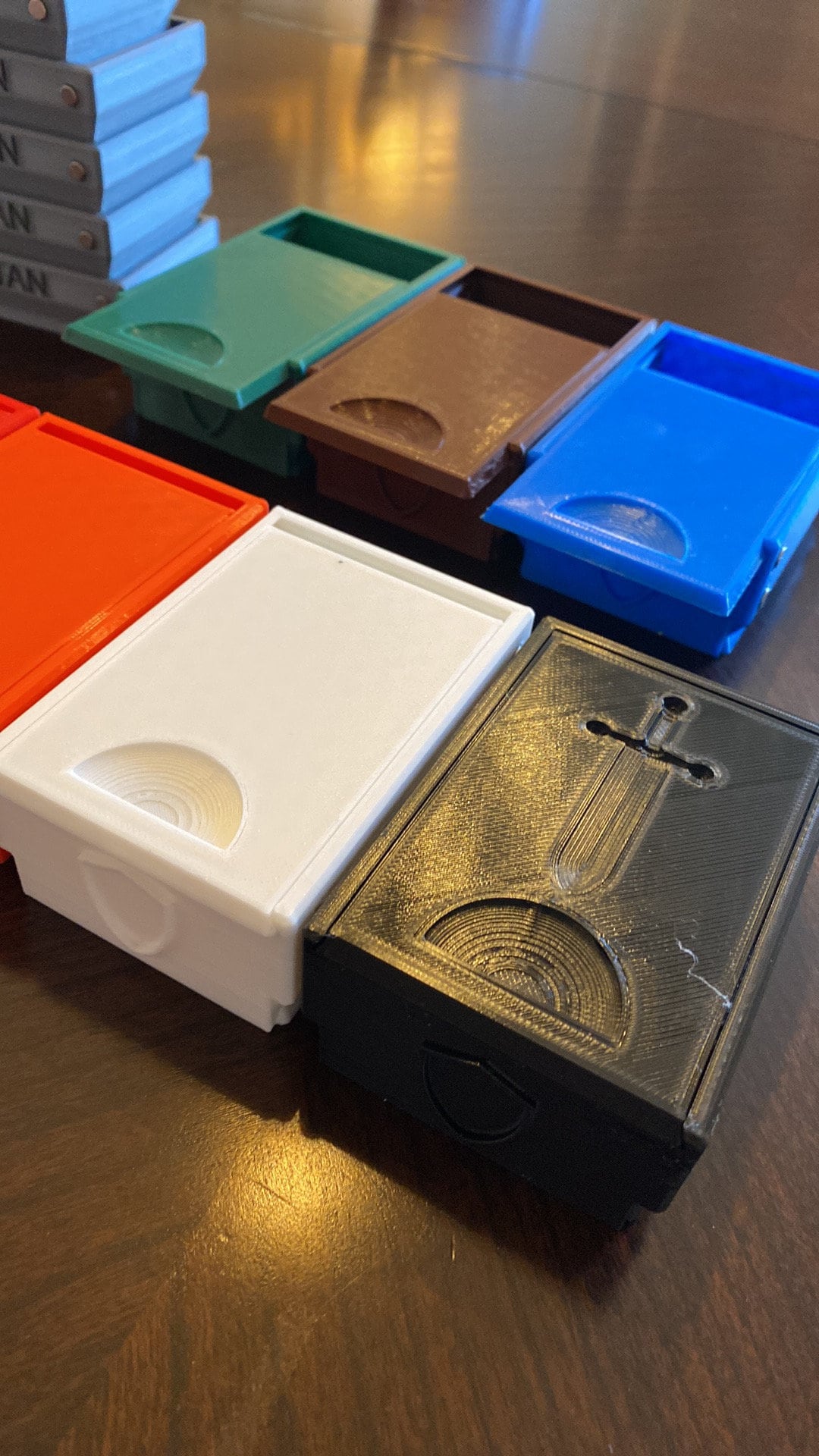 Rectangular Shaped Storage Boxes for Game Pieces - Etsy