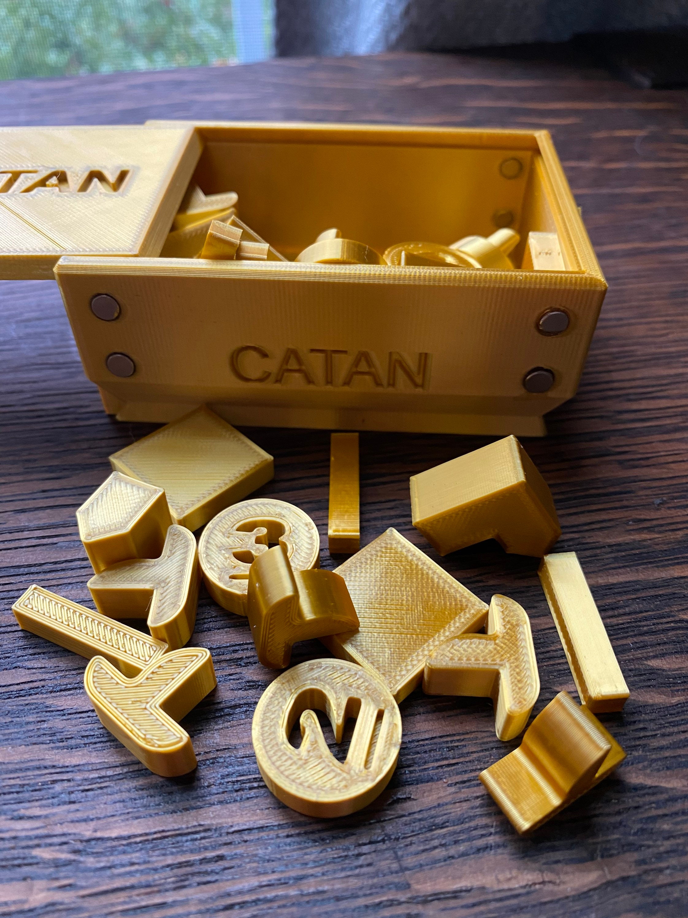 Rectangular Shaped Storage Boxes for Game Pieces - Etsy