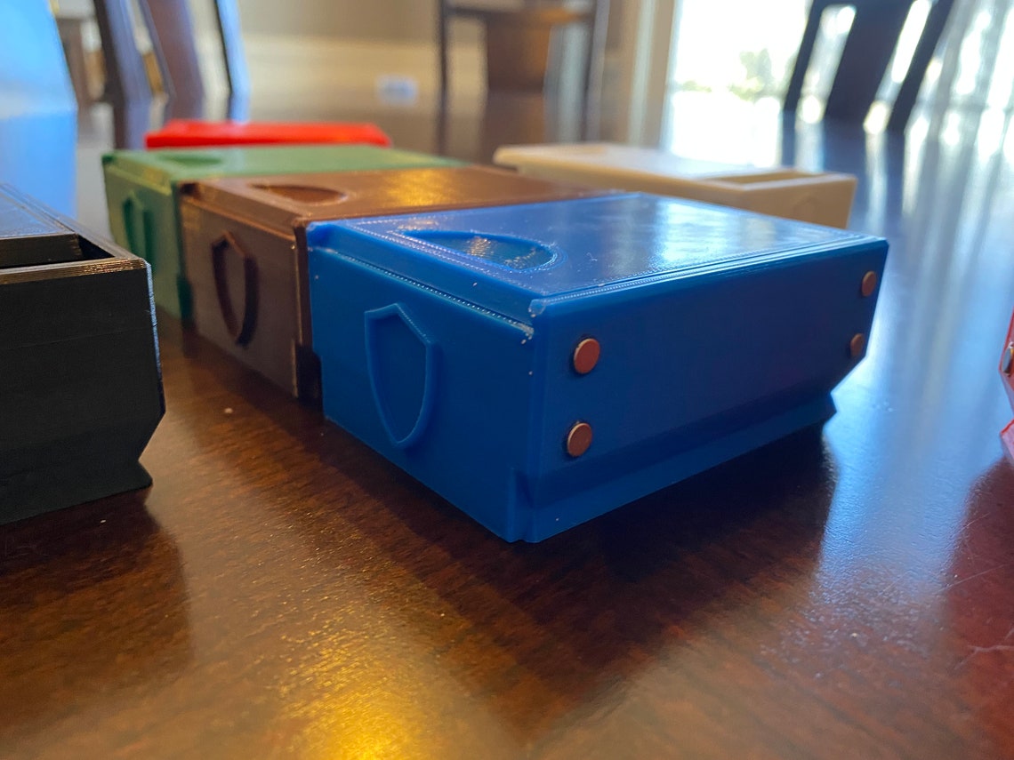 Rectangular Shaped Storage Boxes for Game Pieces - Etsy