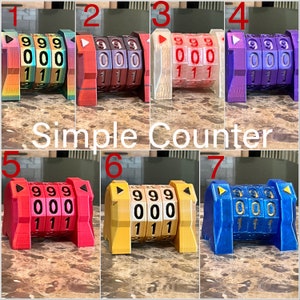 Custom Life Counter / Score Keeper (8 Styles) - Etsy