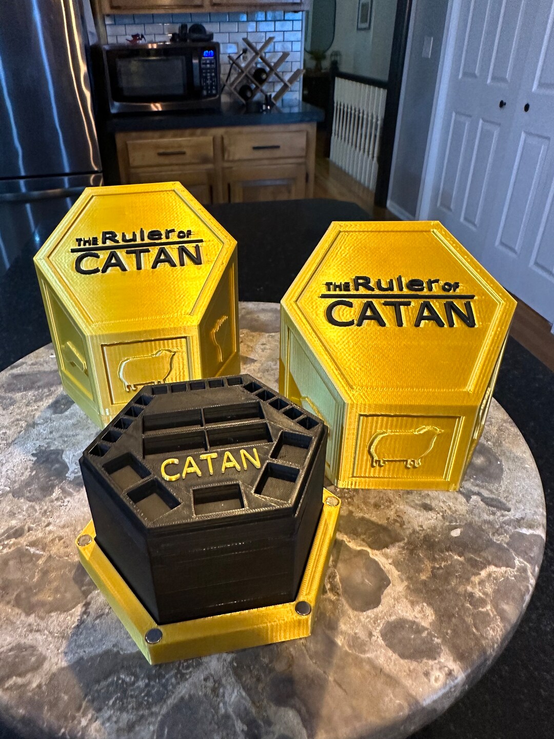 Traveling Trophy for Catan - Etsy