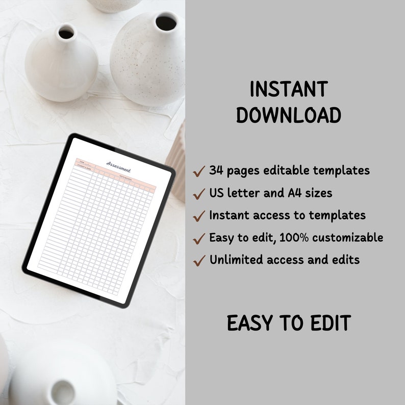 Editable Printable Digital Teacher Planner 2023-2024, Lesson Plan ...