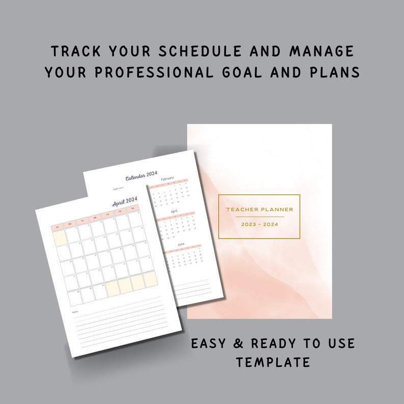 Editable Printable Digital Teacher Planner 2023-2024, Lesson Plan ...
