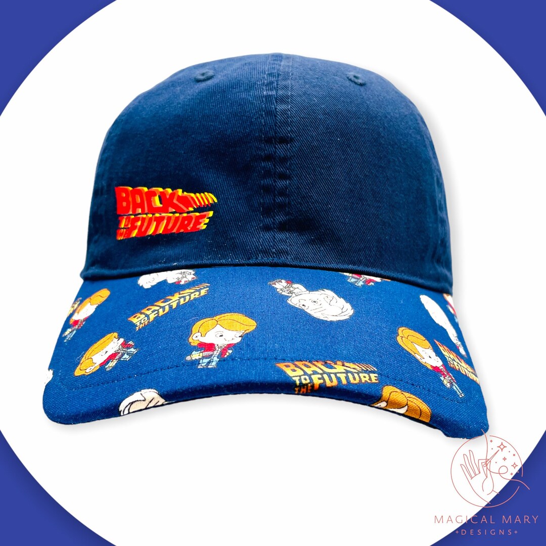 STOCK Back to the Future Inspired Custom Baseball Hat, Back to the ...