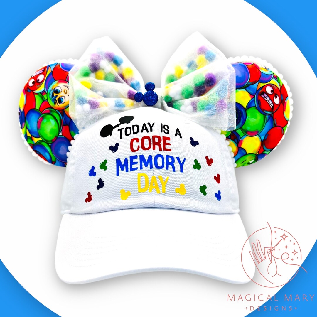 STOCK Inside Out Inspired Custom Mouse Ears Hat, Inside Out Custom ...