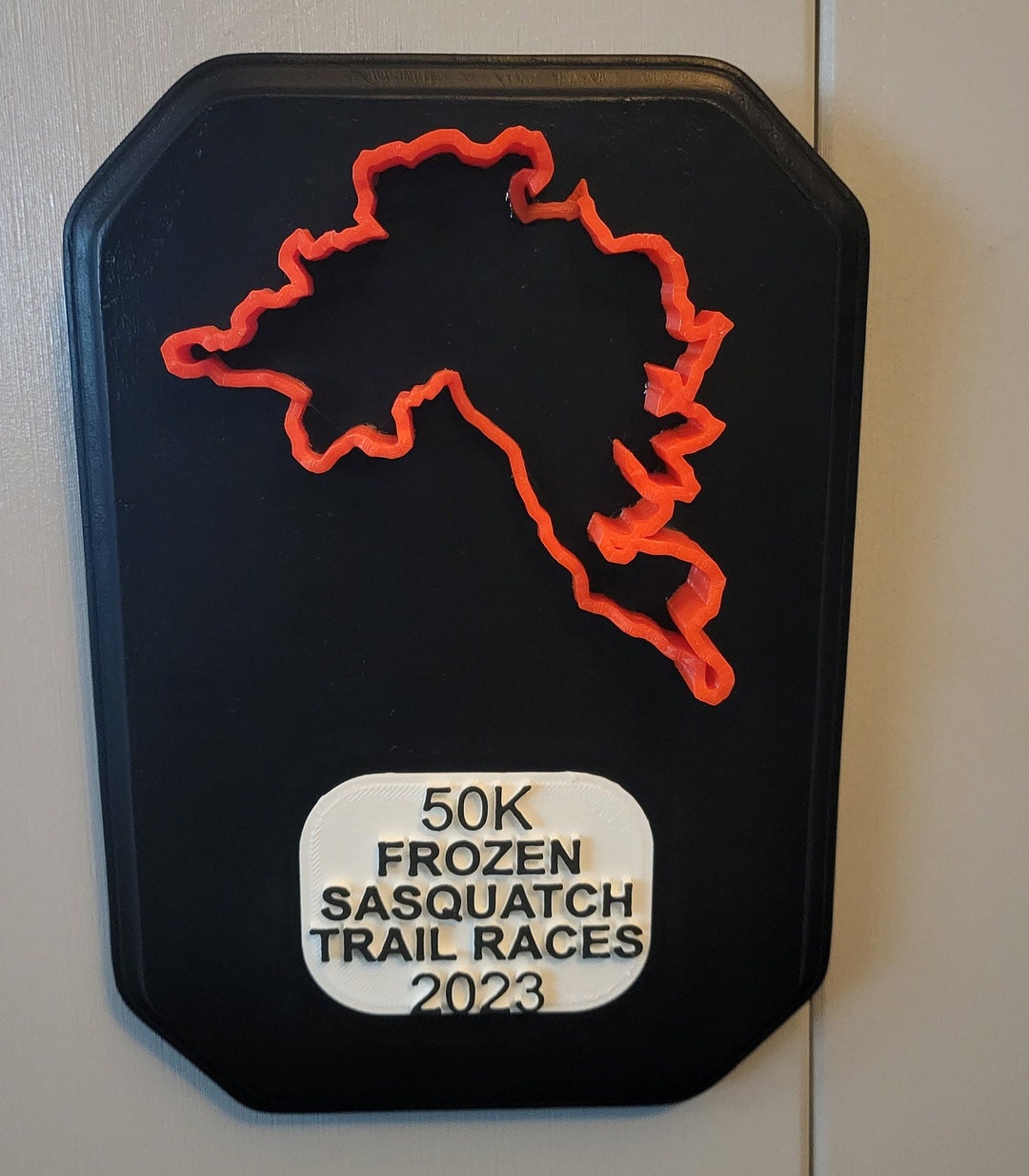 Custom 3D Printed Trail Map - Etsy