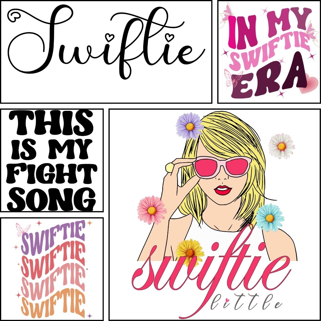 5 Swiftie Bundle Png, Printable Swiftie Png, Design Png, Bundle Easter ...