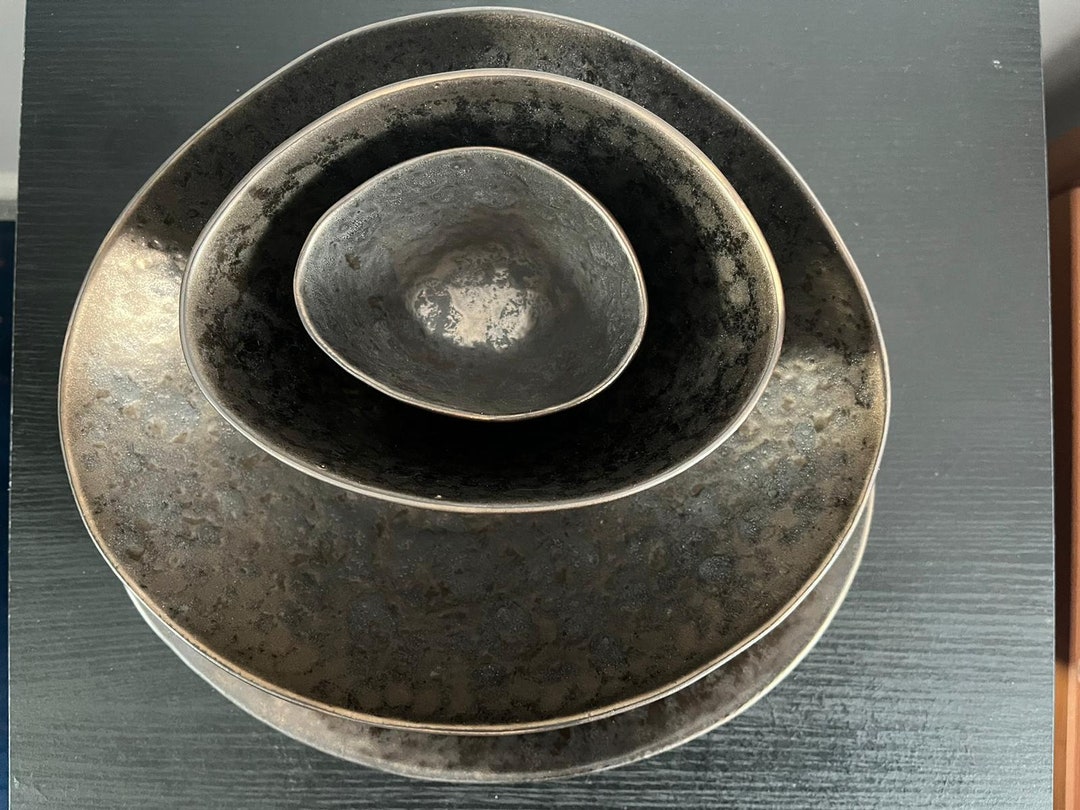 Rustico Stoneware Aztec Dinner Set - Etsy