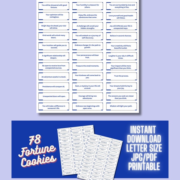 Fortune Cookies - Etsy