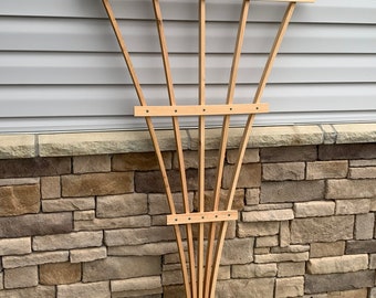 Wooden Fan Trellis - Etsy