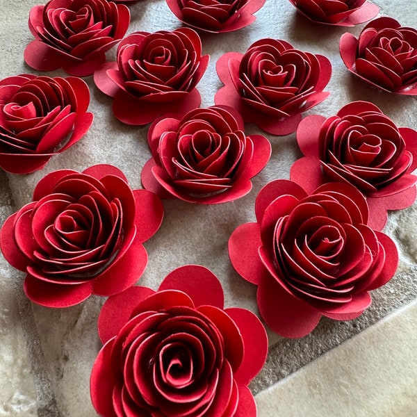 Large Paper Roses - Etsy