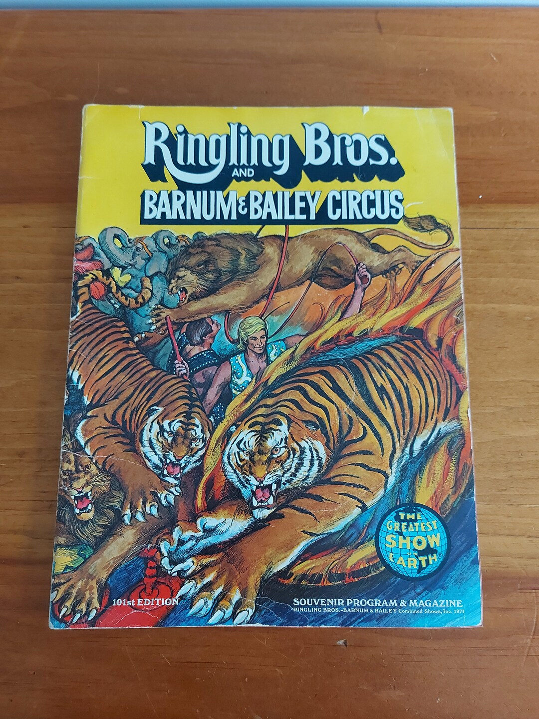 1971 Barnium & Bailey Circus Magazine - Etsy