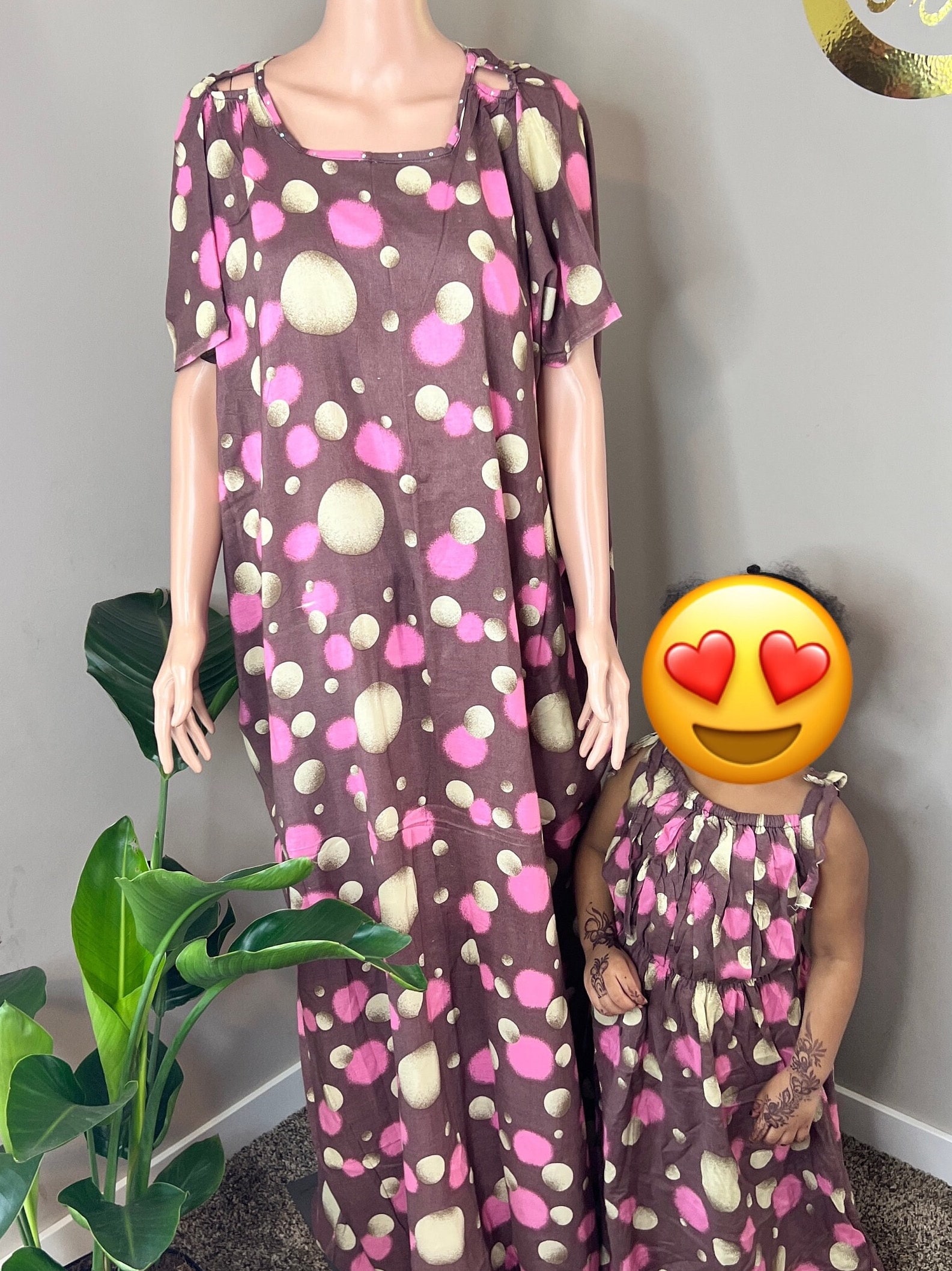 Baati Somali Mother And Daughter Matching Dresses Etsy