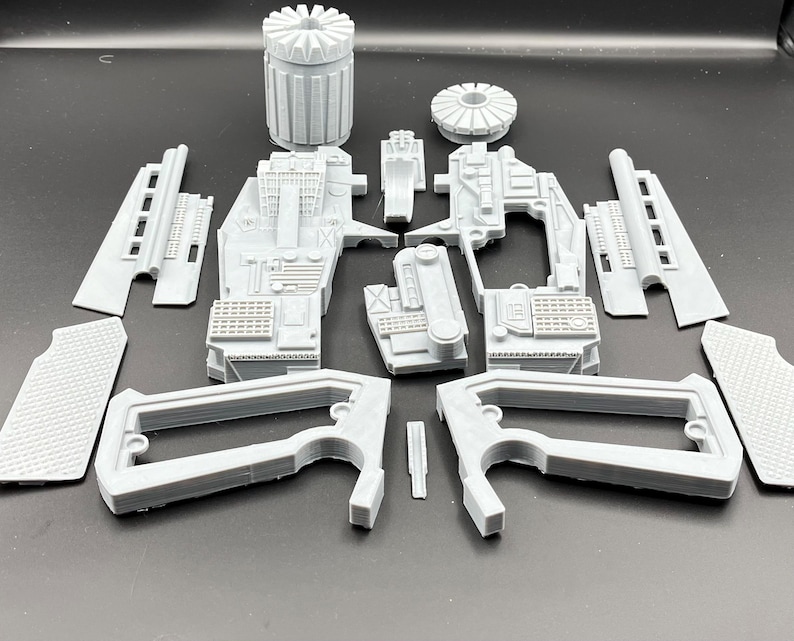 Battlestar Galactica Colonial DIY Blaster 3D Kit - Etsy