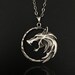 The Witcher Men Women Necklace Witcher Necklace Geralt of - Etsy