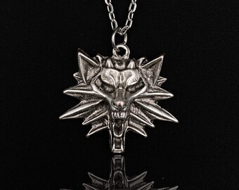 Witcher Wolf Necklace - Etsy