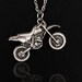 Cross Motorcycle Motorcycle Men Women Necklace Motorcycle - Etsy