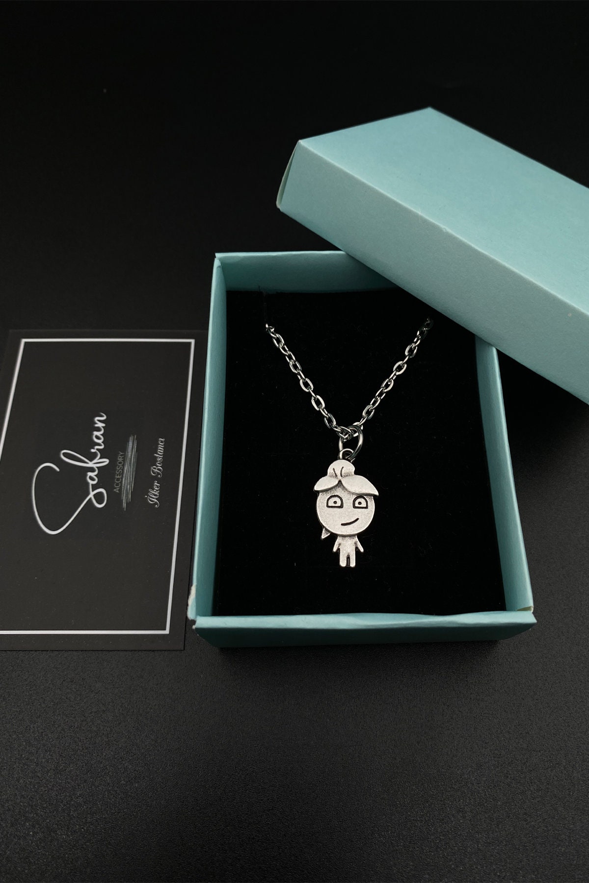 Fireboy and Watergirl Stainless Unisex Cosplay Necklace - Etsy