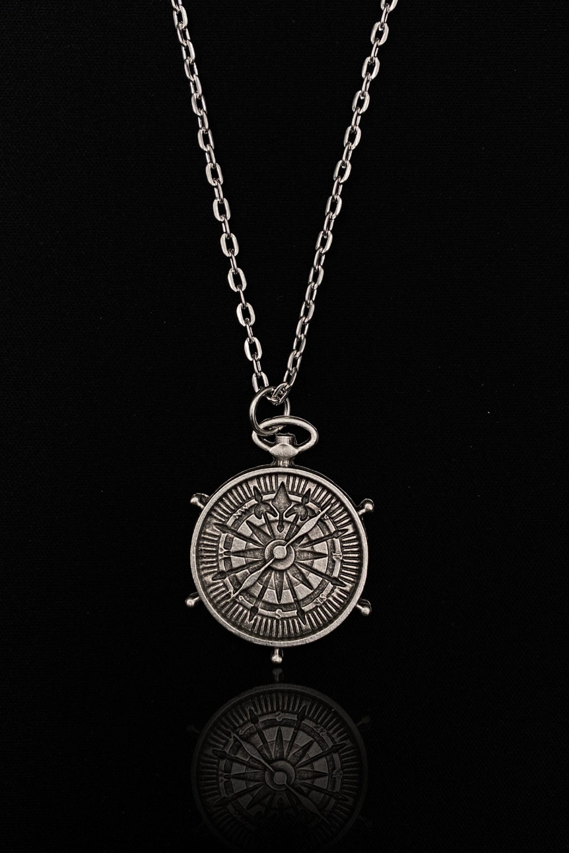 Sailor Compass Men Women Necklace Salior Necklace Sailor - Etsy