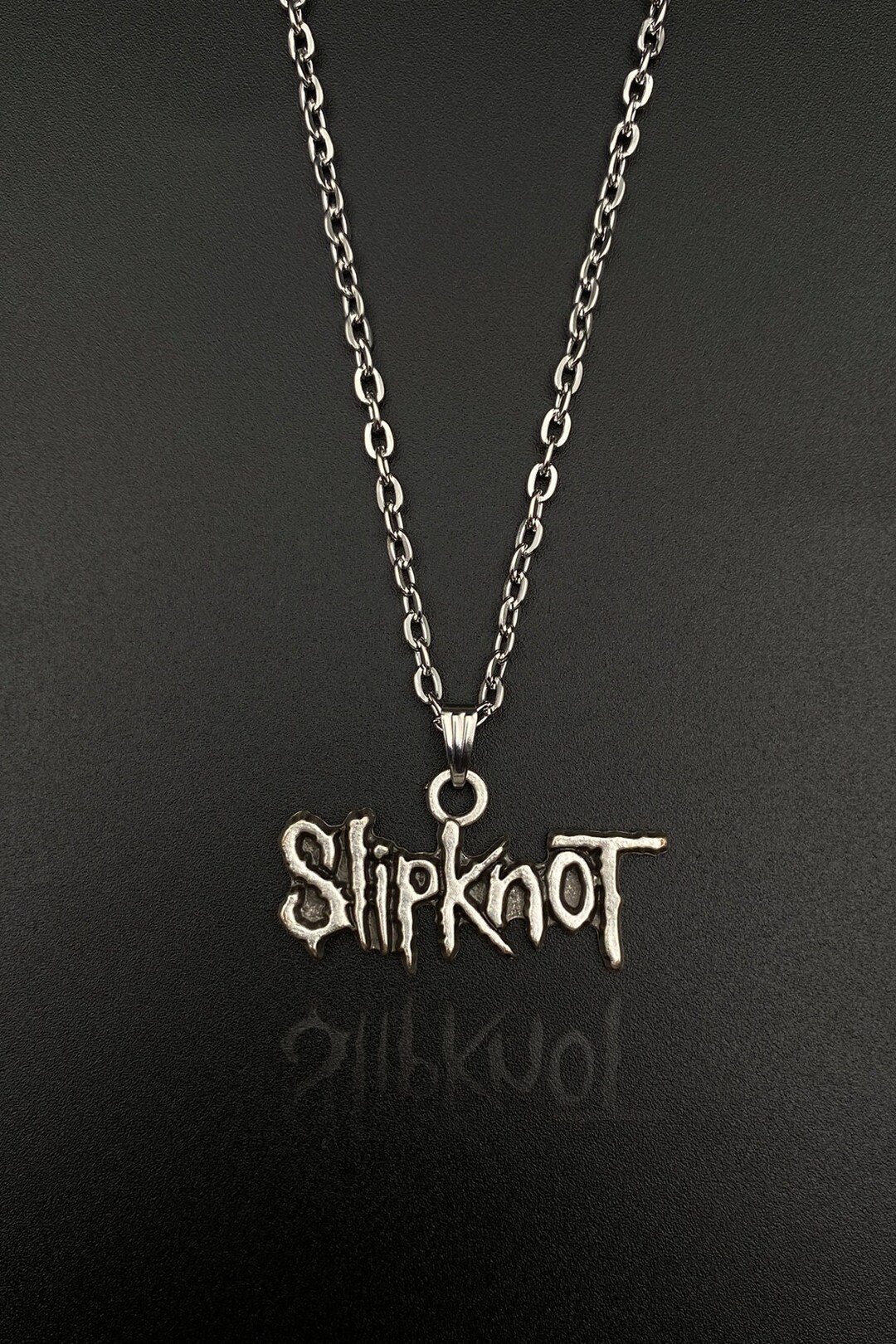 Slipknot Heavy Metal Band Necklace, Metallica Jewelry, Rock Band ...