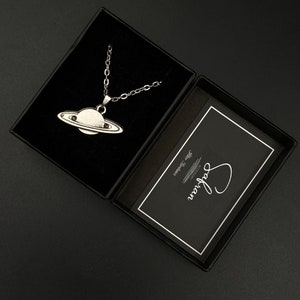 Space Planets - Saturn Men Women Necklace, Saturn Necklace, Space ...